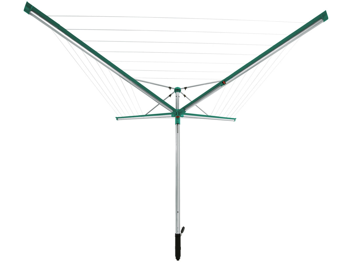 Leifheit Linomatic 600 Deluxe Outdoor Rotary Clothes Airer Plus 60M Co ...