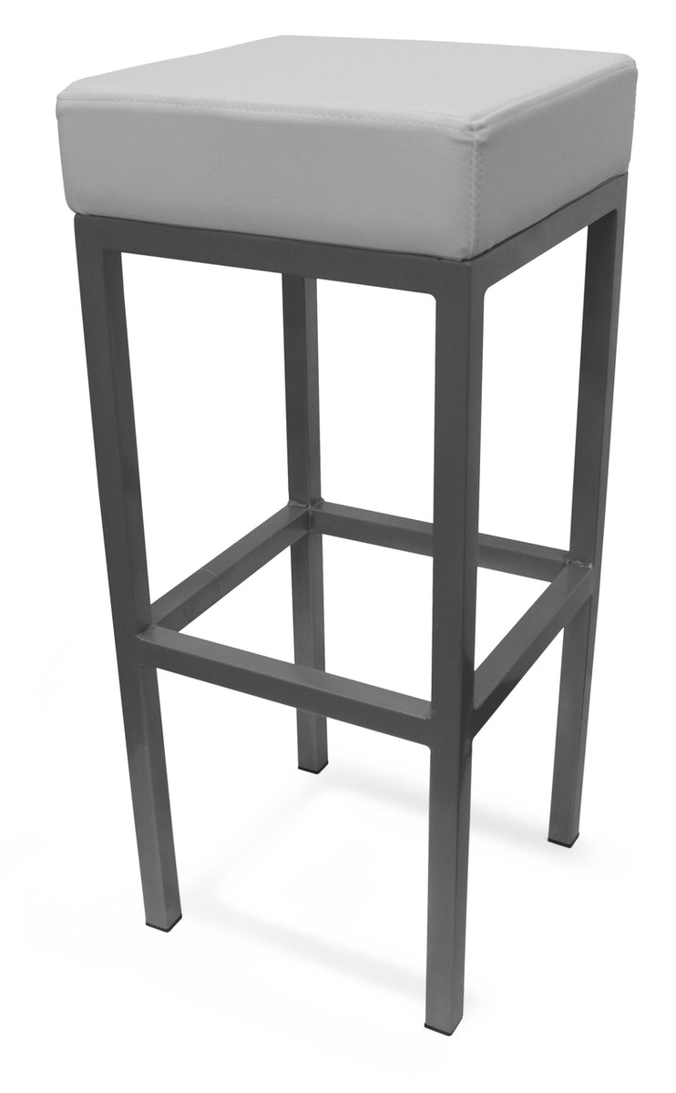 Cube Bar Stool White – The Order